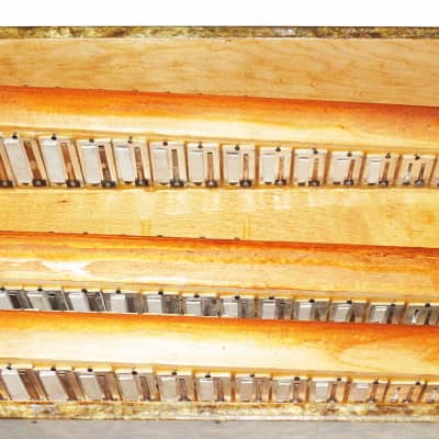 Rare Folk Russian Button Accordion 3 Rows 100 bass Bayan B | Reverb