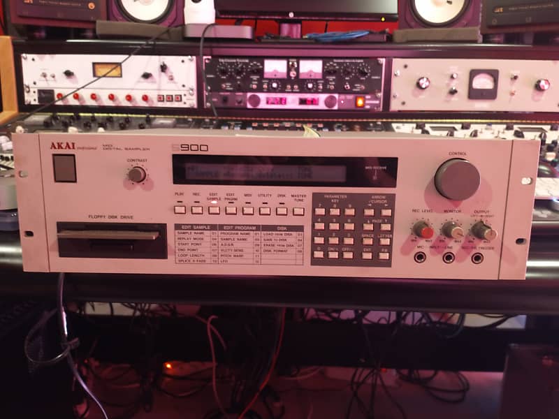 Akai S900 Sampler +Ask90 Trigger Board - read description | Reverb