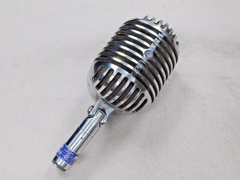 Shure 55B "Elvis" Unidyne Microphone Vintage 1950's | Reverb