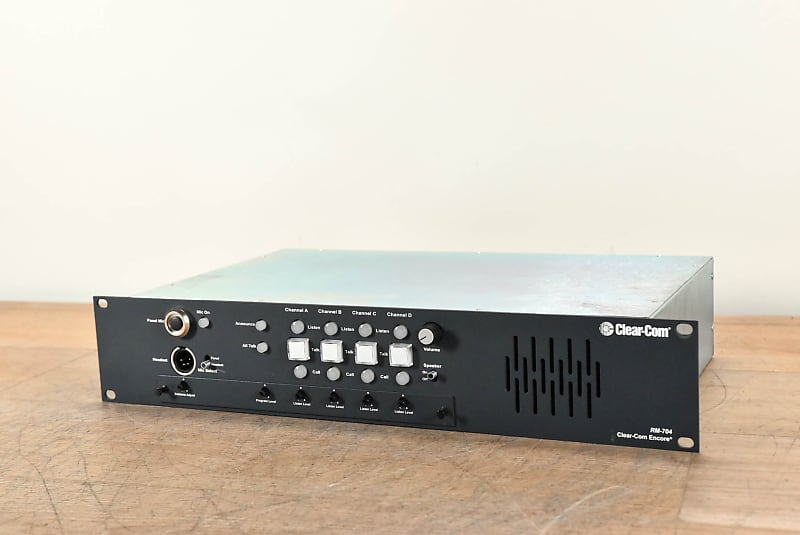 Clear-Com RM-704 2RU 4-Channel Remote Station CG004GG | Reverb