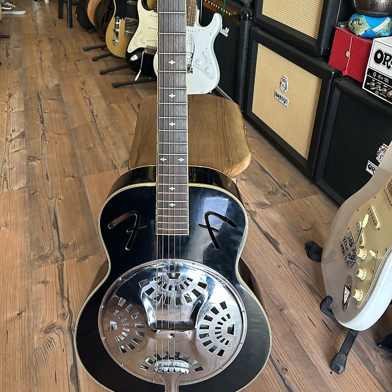 Fender FR-50 dobro resonator 2003 - Black | Reverb