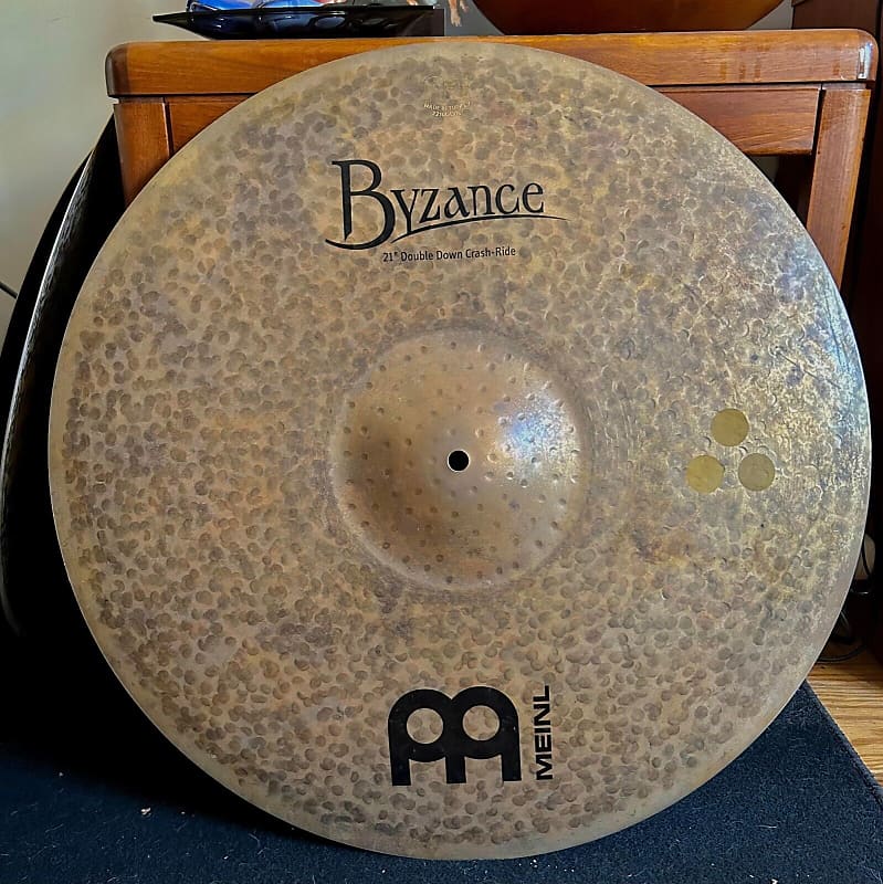 Meinl 21" Byzance Dark Double Down Ride Matt Halpern 2023 | Reverb