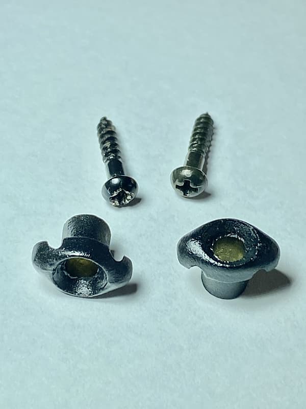 Guitar Bell Bronze String Trees parts, Black, AlBridge Parts | Reverb