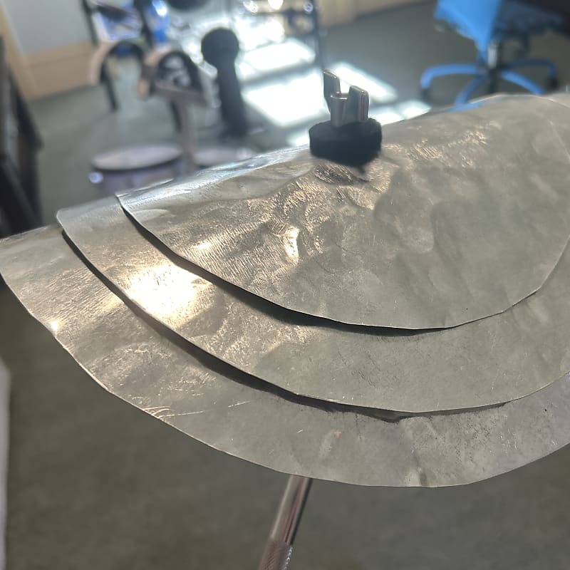 Klang Cymbals Steel Clap/Smack Stack 8/10/12 2024 VIDEO AT | Reverb