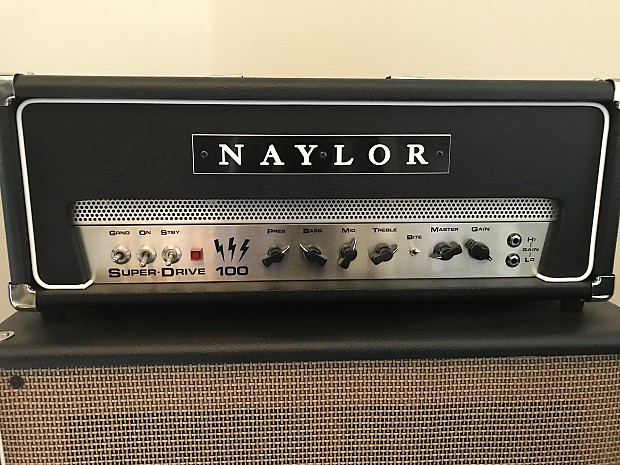 Naylor Super-Drive 100 half stack 2017 Black | Reverb