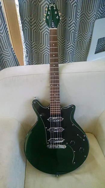 Very rare 1995 Guild Brian May Standard in Emerald Green | Reverb