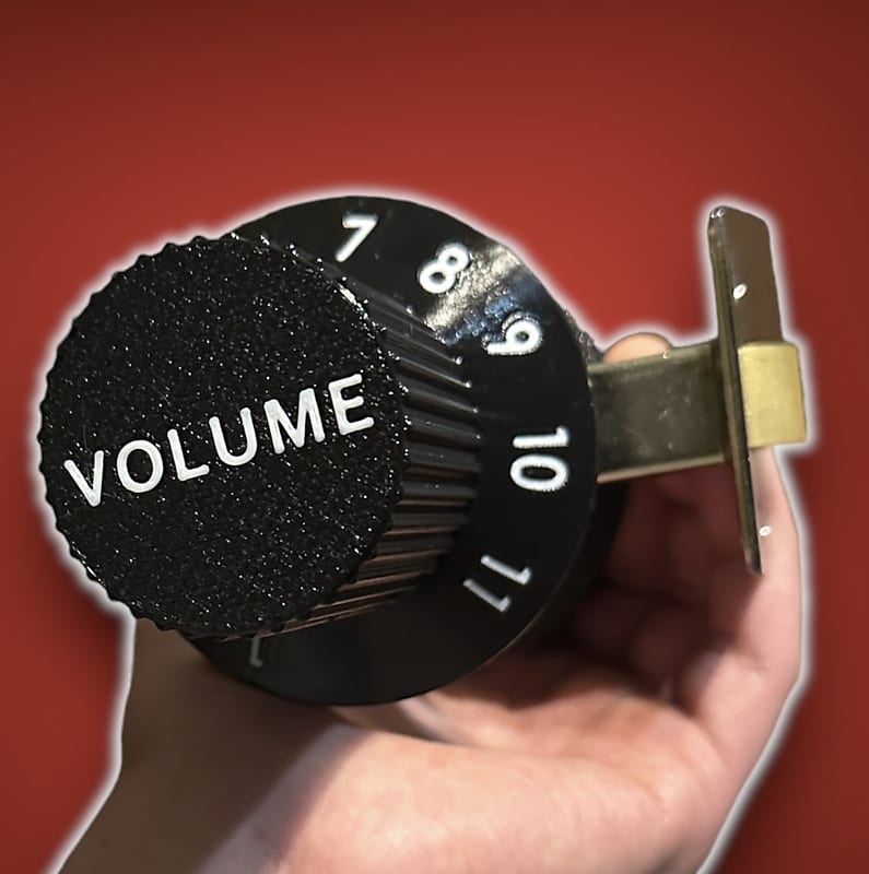 *RARE* Guitar Volume Door Knob set (these go to 11)1 | Reverb