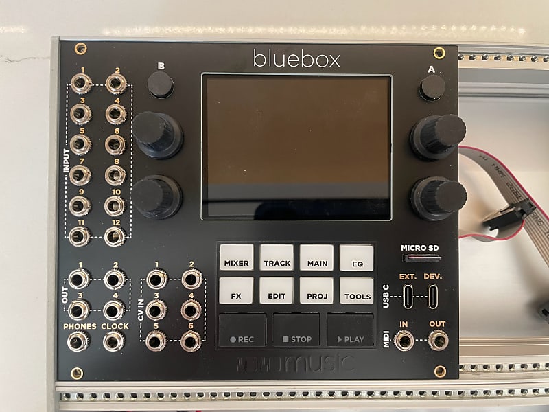 1010 Music Bluebox Eurorack 2023 - Blue + Black | Reverb