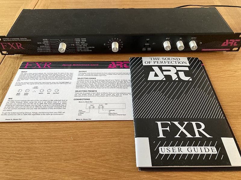 ART FXR stereo digital effects processor | Reverb