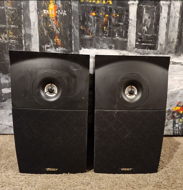 ENERGY Pair of Energy e:XL-16B 2-Way Speakers 80s | Reverb