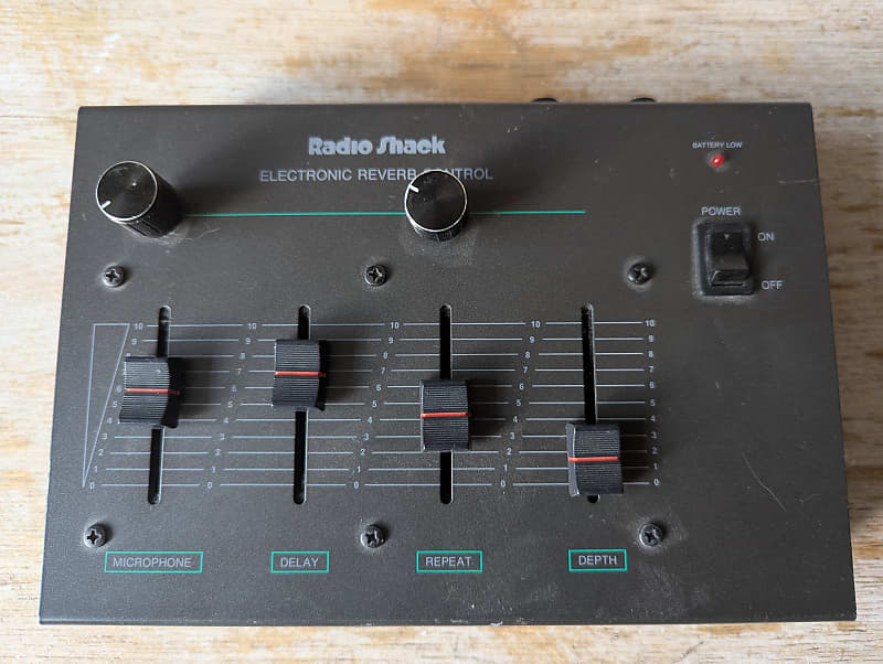 Radio Shack Electronic Reverb Control 1980-ies - grey | Reverb UK