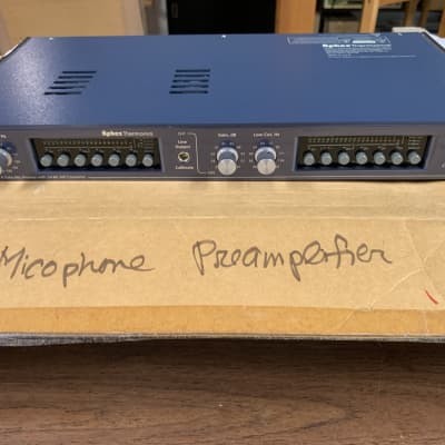 Aphex 1100 2 channel tube microphone preamp with digital | Reverb