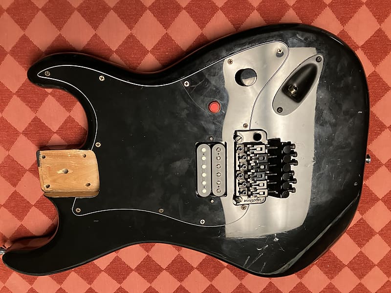 Kramer Focus 1986 Black loaded body | Reverb