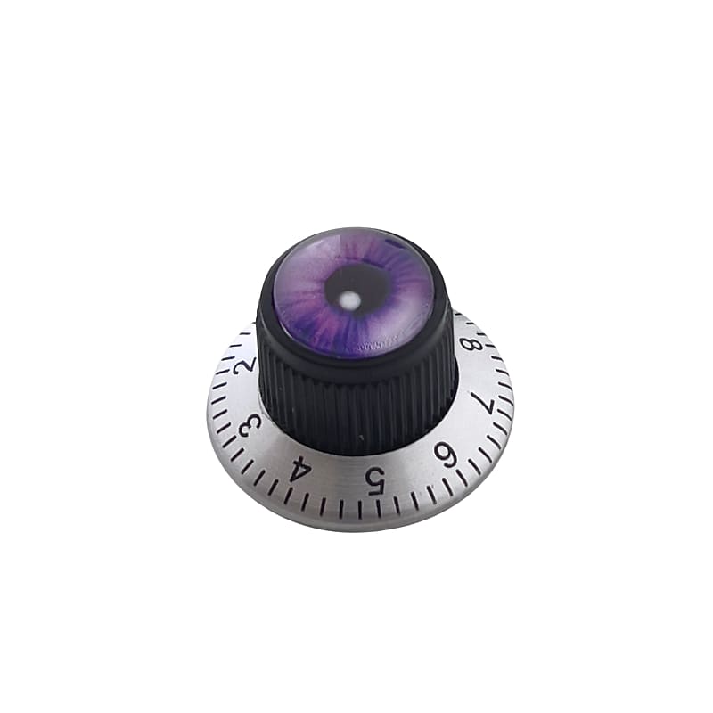 Dragon Eyes (Lavender) - Custom Guitar Knobs - Aluminum Dial | Reverb