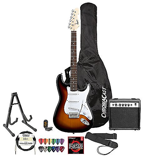 Squier Bullet by Fender (031-0001-532) Brown Sunburst Strat | Reverb