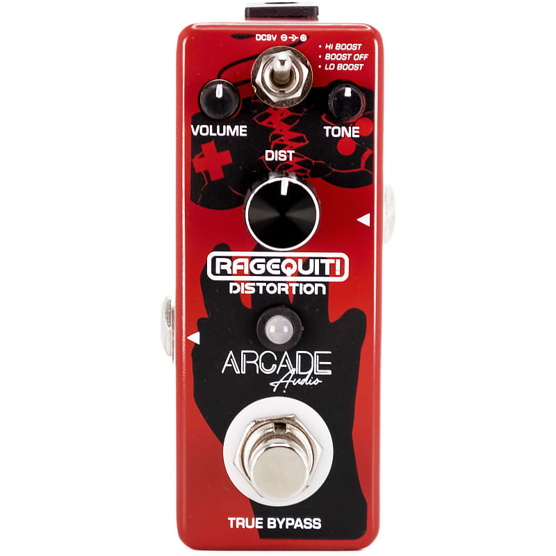 Arcade Audio RageQuit Distortion Pedal | Reverb