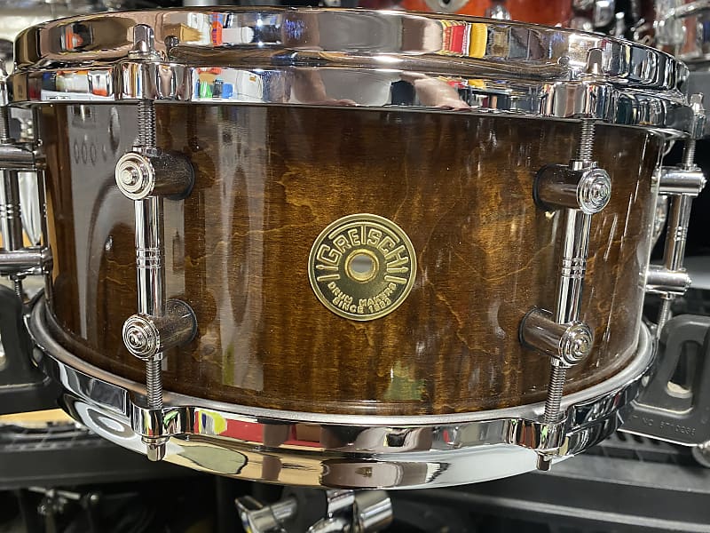 Gretsch USA Custom 125th Anniversary Snare Drum 2009 Walnut | Reverb