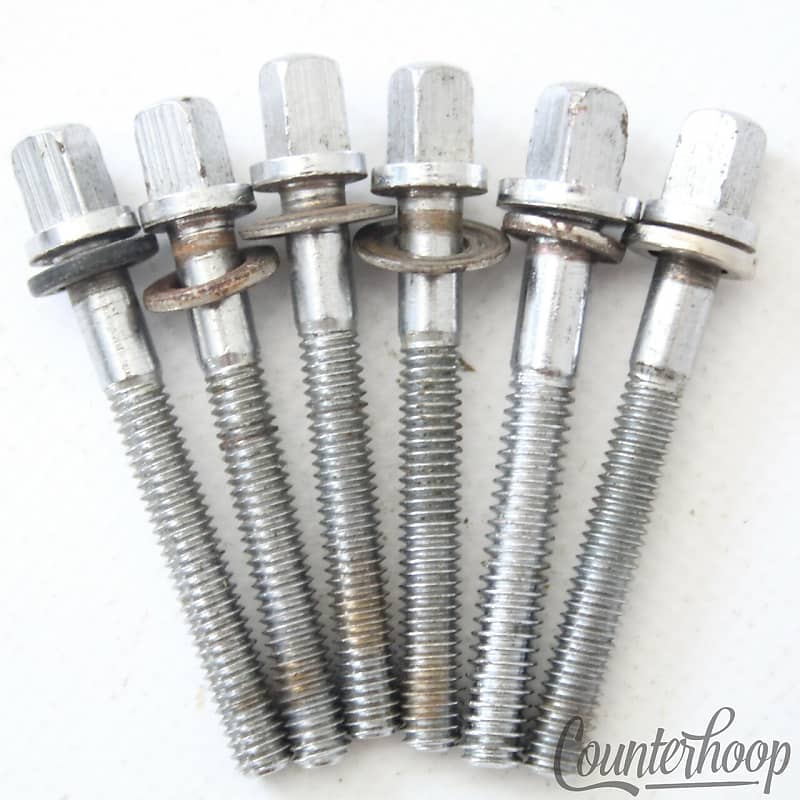 *Gretsch 6x 1 5/8"Tension T-Rods Snare/Tom Drum Vintage | Reverb