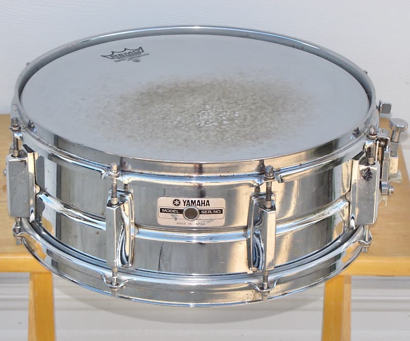 Yamaha 5x14" Steel Shell Snare Drum Vintage 1980' | Reverb