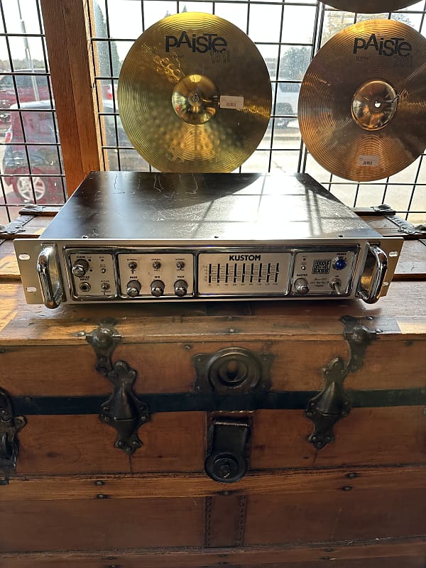 Kustom Groove Bass 1200 Watt Rack Mountable Bass Head | Reverb