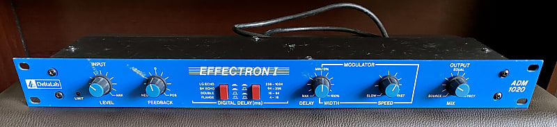 DeltaLab Effectron I ADM 1020 1980s Vintage Blue | Reverb