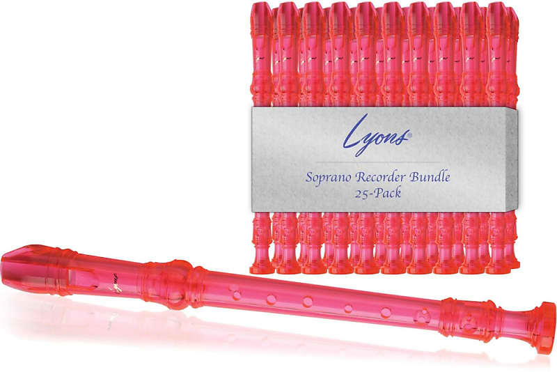 Lyons Soprano Recorder Value Bundle 25-Pack | Reverb