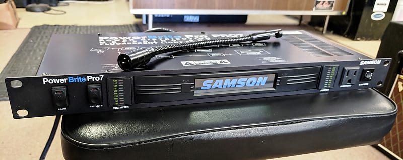 Samson Powerbrite Pro 7 Rack Power Distribution, Lighting | Reverb