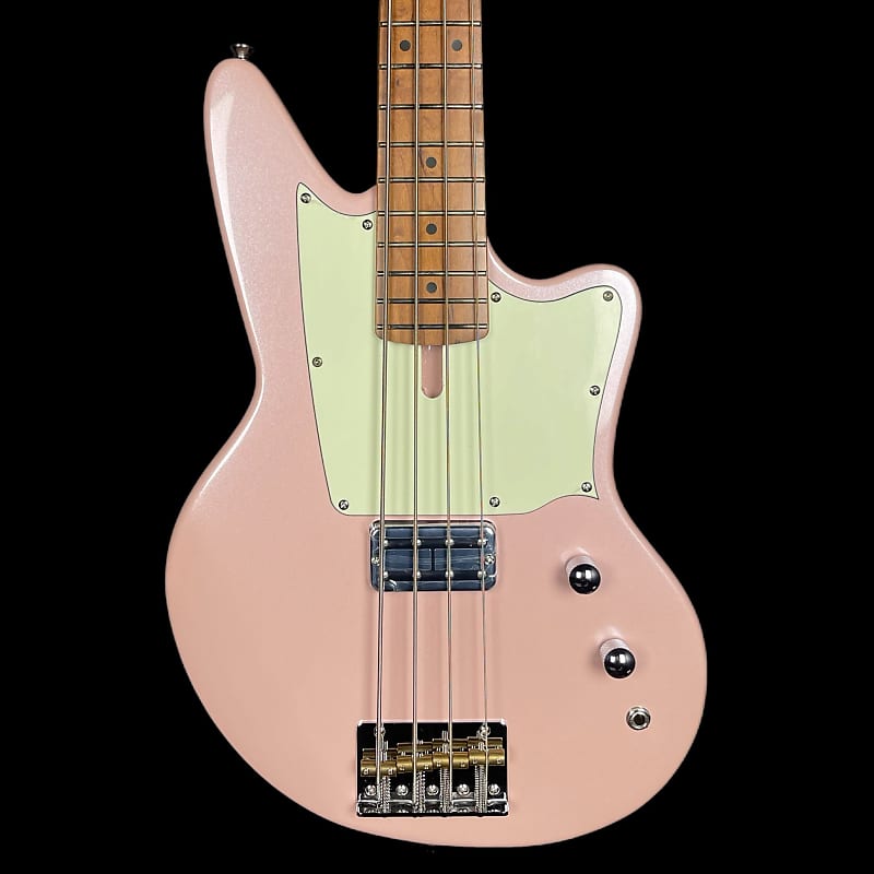 Ashdown The Capri Soap Short Scale Bass Guitar In Shell Pink | Reverb