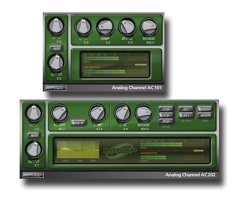 McDSP Analog Channel Native AC101 & AC102 Tape Emulation | Reverb