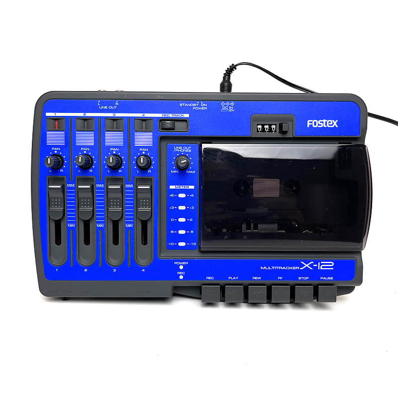 [perfect working] Fostex X-12 w/ Power suppl Rare Blue | Reverb