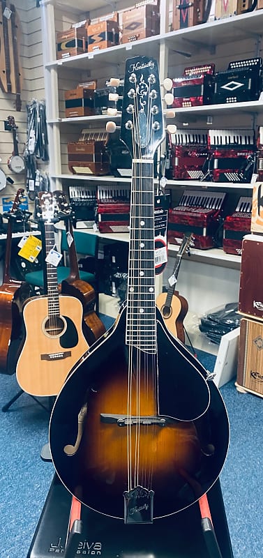 Kentucky KM-250 Deluxe A Model Mandolin | Reverb