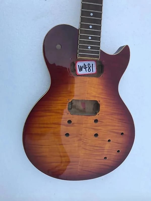 Les Paul LP Style Guitar Quilted Maple Top Body | Reverb Australia