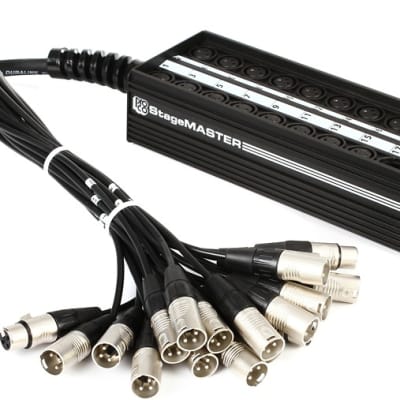 Pro Co SMA1604FBX-50 SMA Series 16x4 Stage Snake with XLR | Reverb