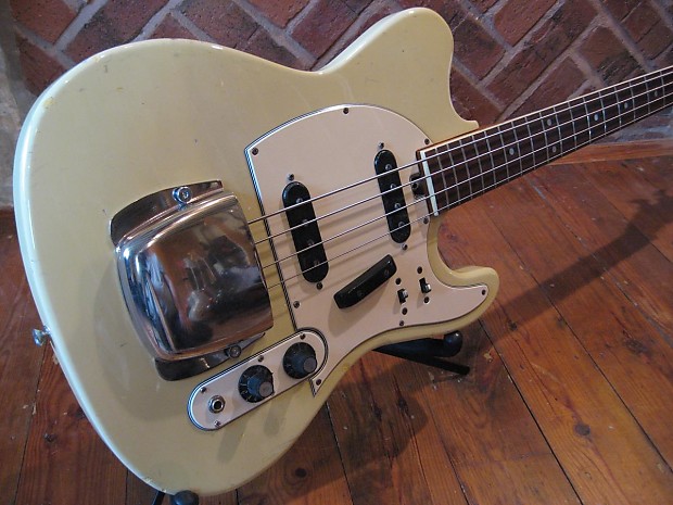 Vintage 1970's Japan Medium scale Solid Body Tele Type Bass, | Reverb