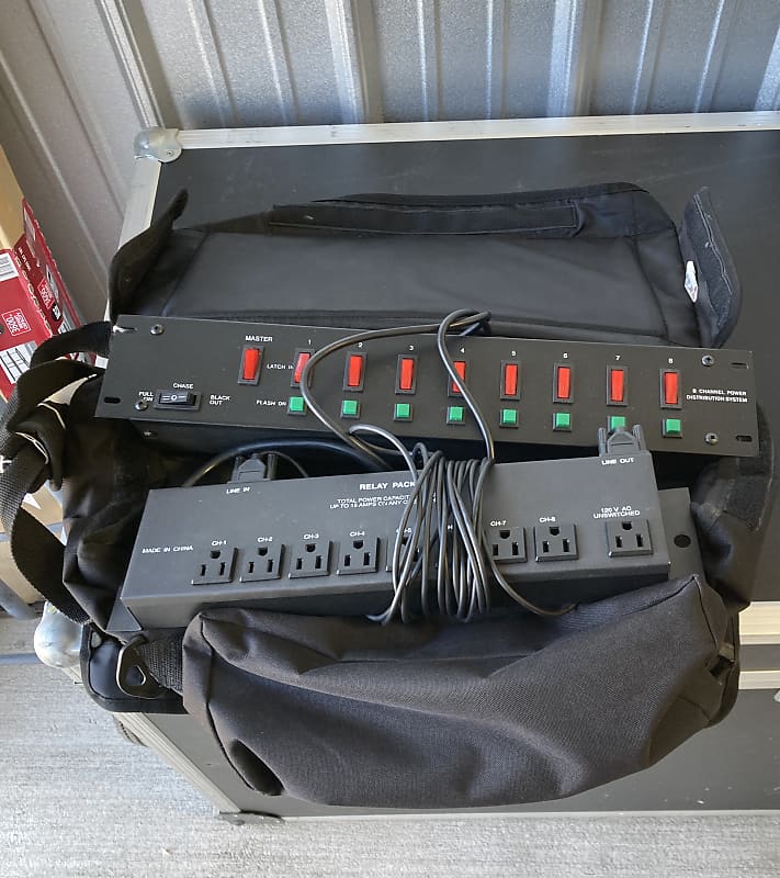 8 Channel Lighting Power Distribution System, Relay Pack, and | Reverb