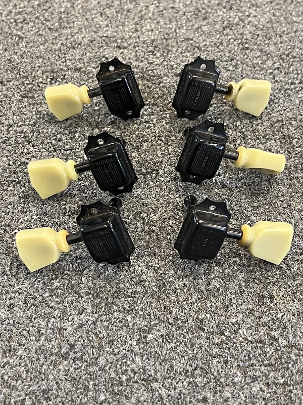 Gibson Original tuning machines Guitar Tuners 1976 - Black | Reverb