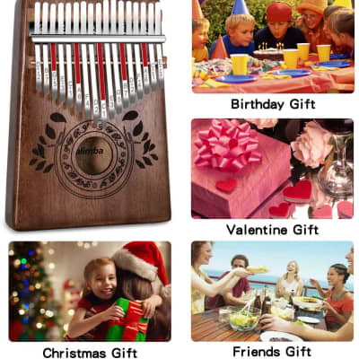 17 Keys Kalimba Thumb Piano Mbira with Full Set Accessories | Reverb