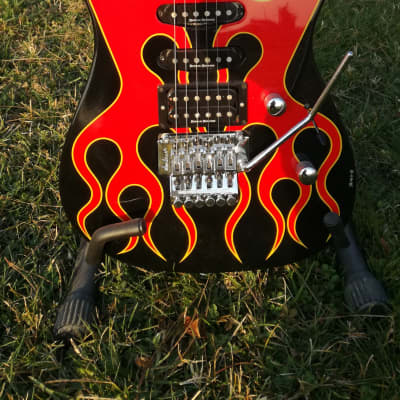 Jackson DK2 HOT ROD FLAMES real NOS from collector - MADE IN | Reverb