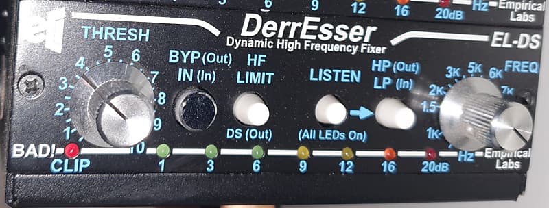 Empirical Labs EL-DS DerrEsser 500 Series De-Esser Module | Reverb