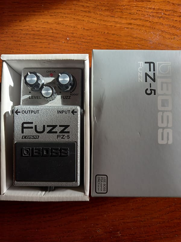 Boss FX-5 Fuzz 2000s Gun Metal | Reverb