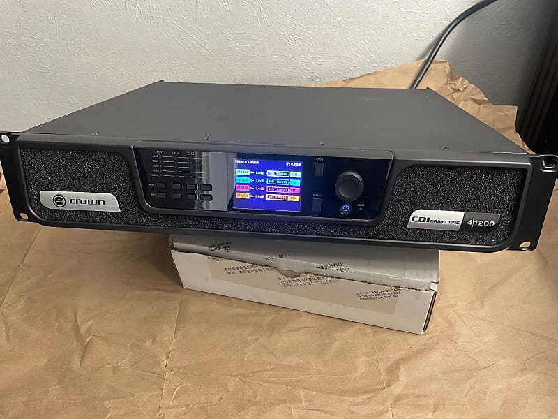 Crown CDi 4|1200 Amplifier 4x1200 DriveCore *New in | Reverb Canada