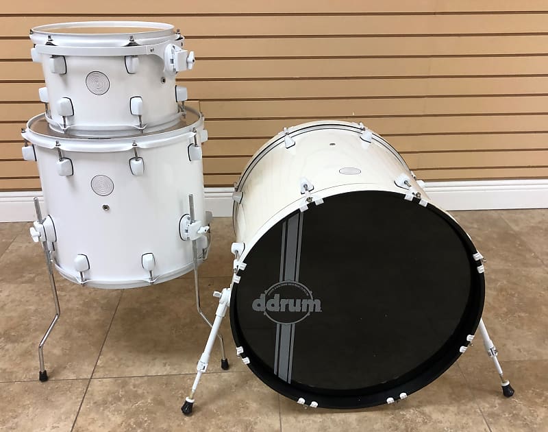 ddrum 3pc Shell Kit Diablo 2008 White | Reverb