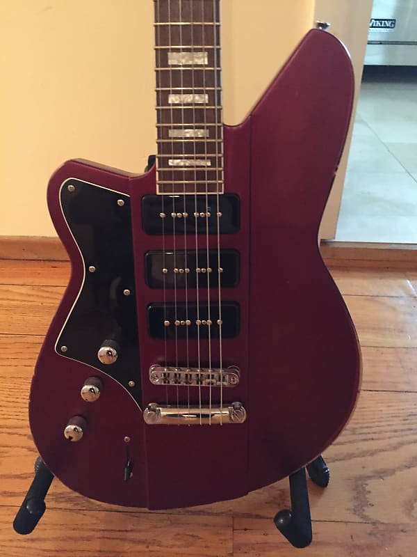 Reverend Warhawk II 390 Left-handed Wine Red & Relic'd | Reverb