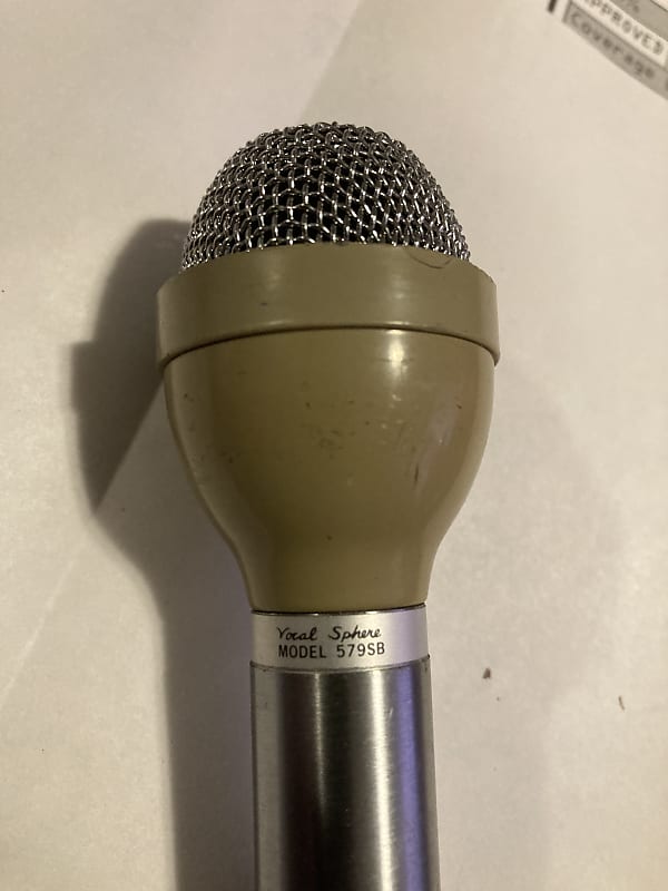 Rare USA Made Shure 579 SB Vocal Sphere Microphone | Reverb