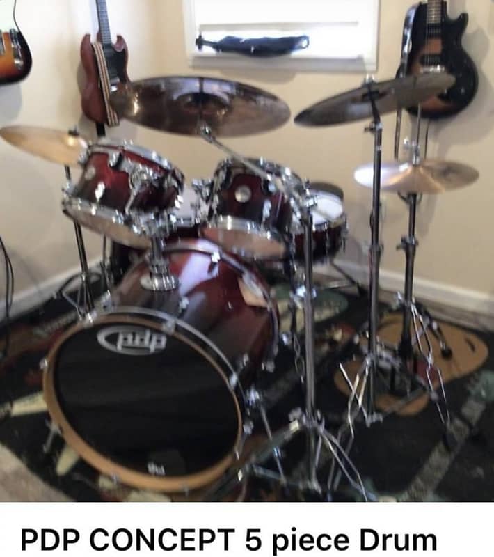 PDP / DW 5 pc CONCEPT MAPLE KIT | Reverb