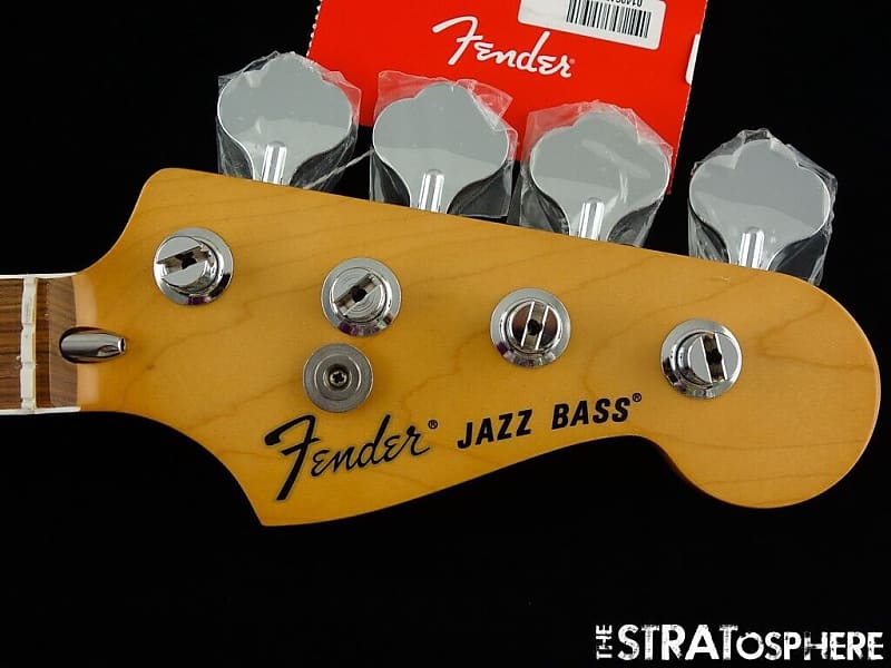 Fender Vintera 70s Ri Jazz Bass Neck Tuners J C Shape Reverb