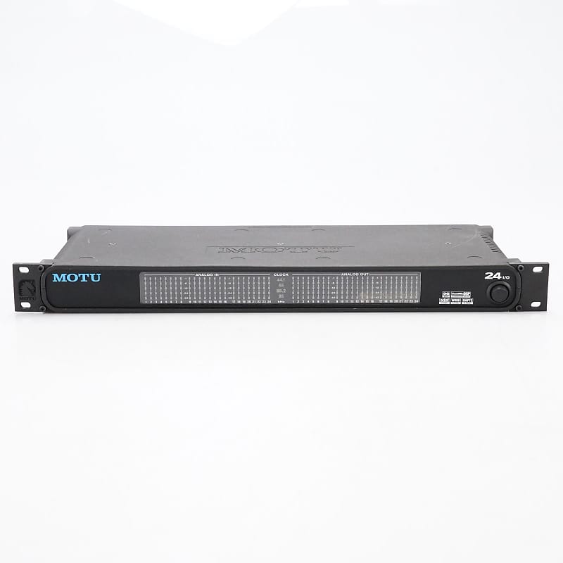 MOTU 24 I/O 24-Channel FireWire Audio Interface w/ 3' Mogami | Reverb