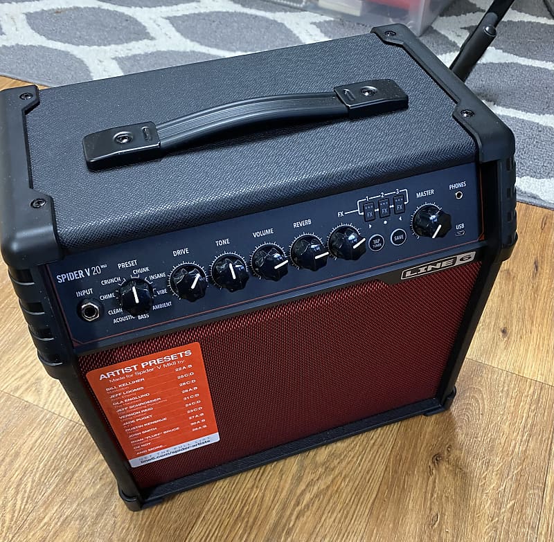 Line 6 Spider V 20 20-Watt 1x8" Digital Modeling Guitar Amp | Reverb