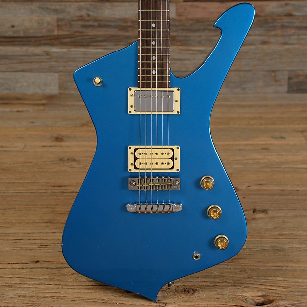 Ibanez Iceman II Metallic Blue 1982 (s192) | Reverb