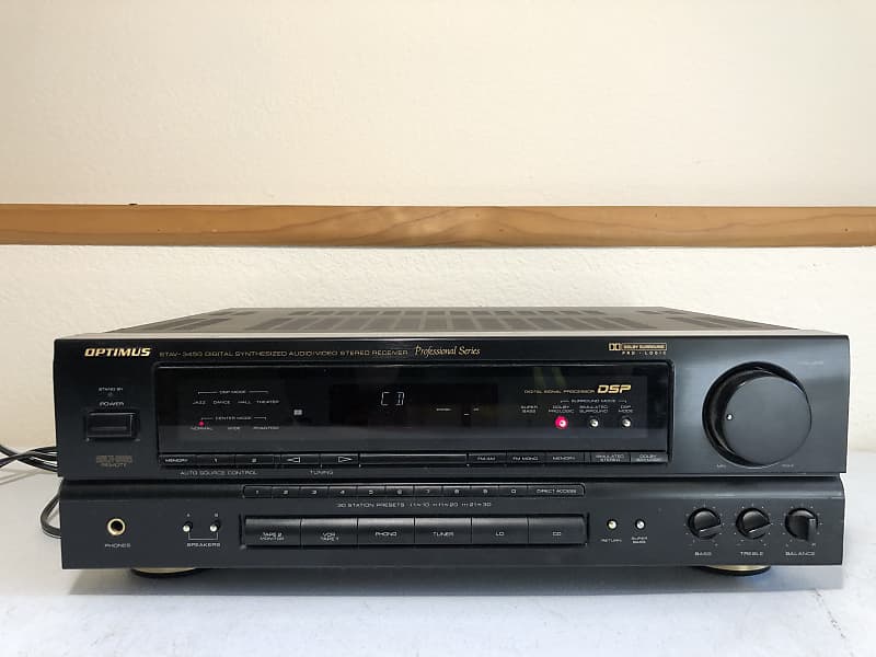 Optimus STAV-3450 Receiver HiFi Stereo Vintage Audiophile | Reverb